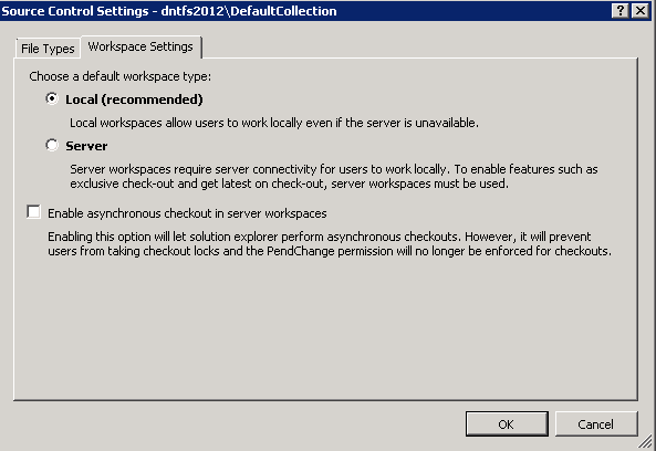 TFS Source Control 2012–Workspaces Part 1 – The Road to ALM