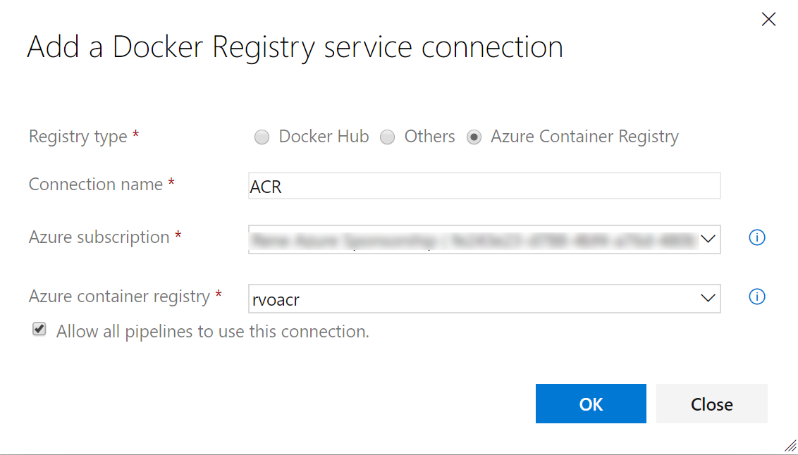 Pushing to an Azure Container Registry from Azure DevOps – The Road to ALM